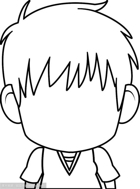 无五官脸部轮廓简笔画简单（共11张）简笔画图片大全