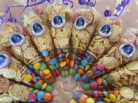 Personalised Chocolate Cones Emsworthsweets