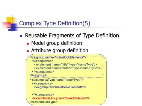 Ppt Comprehensive Guide To Xml Schema Components Reusability And Applications Powerpoint