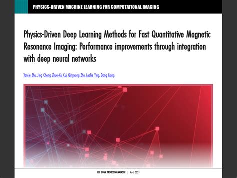 Ieee Signal Processing Magazine March 2023physics Driven Deep