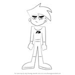 How To Draw Danny From Danny Phantom Danny Phantom Step By Step DrawingTutorials Com
