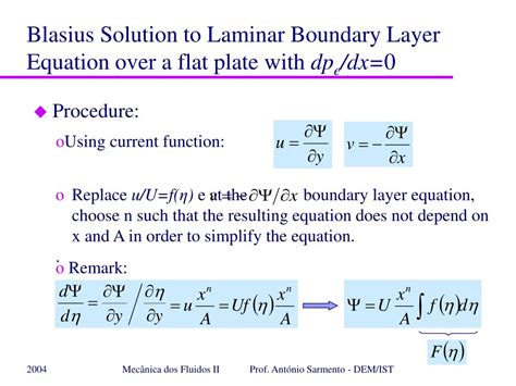 Ppt Boundary Layer Equations Powerpoint Presentation Free Download