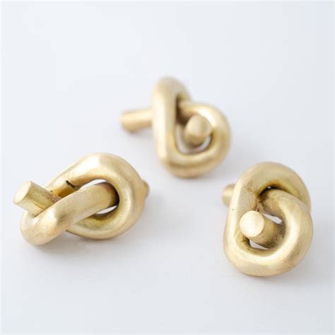 Angular Knot Knob Cabinet Hardware Casson Hardware
