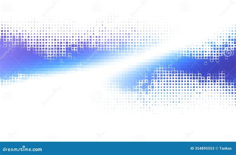 Vector Abstract Futuristic Particle Background Overlay Halftone Background Stock Illustration