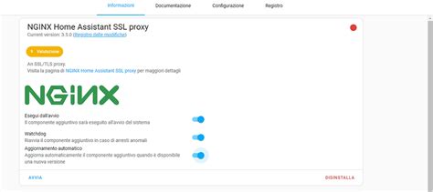 Istallare Duck Dns And Nginx Home Assistant Ssl Proxy Su Home Assistant