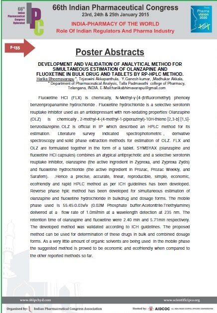 pdf development and validation of analytical method for simultaneous
