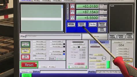 Test 11 10 Mach3 Screen Test Youtube