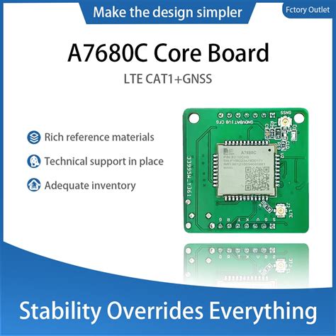 Development Core Board Cat1 Module Iot Accessories A7680c 4g Cat1 Module Aliexpress