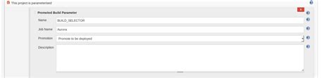 Continuous Deployment Deploy Promoted Builds In Jenkins Stack Overflow