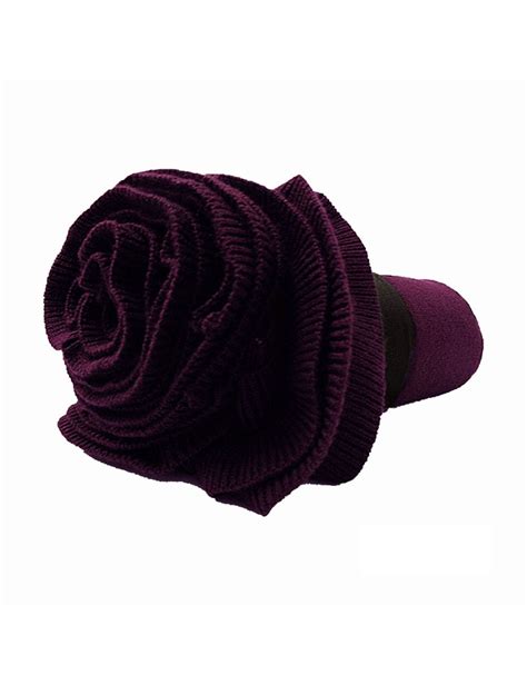 Accessorize Double Ruffle Throw Plum Autograph