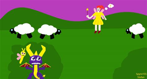 Spyro Hides From Zoe By Spyro155 On Deviantart