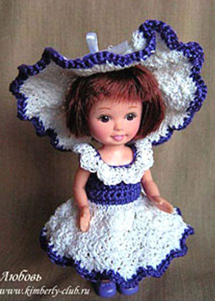 Рукотворница Вяжем куклам Связаная крючком кукольная одежда Вязаная крючком одежда