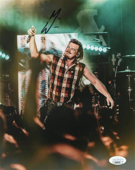 Morgan Wallen Signed Autograph 8x10 Photo Country Music Dangerous W