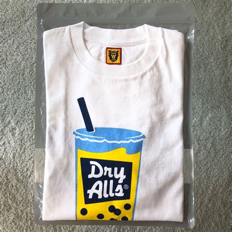 Instock Human Made Dry Alls Bubble Tea Tee 1902 Mens Fashion Tops And Sets Tshirts And Polo