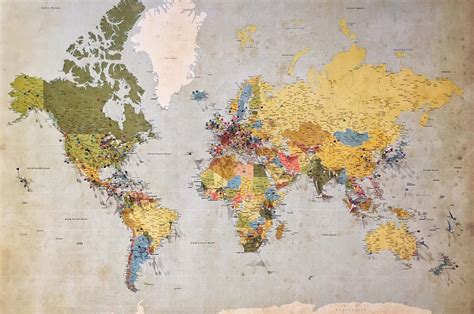 Vintage World Map 4k Wallpapers Wallpaper Cave