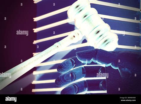 Ai Ethics And Responsible Artificial Intelligence Governance Concept Gavel For Ai Ethics