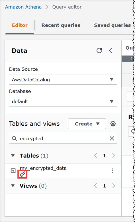 Creating Tables Based On Encrypted Datasets In Amazon S3 Amazon Athena