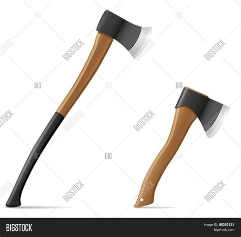 Tool Axe Wooden Vector Photo Free Trial Bigstock