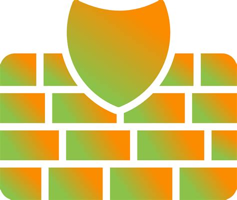 Firewall Vector Icon Vector Art At Vecteezy