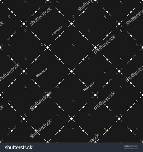 Universal Minimalist Vector Seamless Pattern Subtle Stock Vector