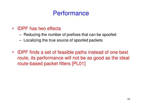 Ppt Controlling Ip Spoofing Via Inter Domain Packet Filters Powerpoint Presentation Id665242