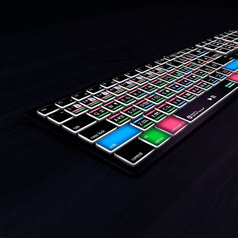 Davinci Resolve 18 Keyboard Backlit Mac Or Pc Editors Keys
