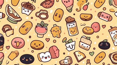 Cute Cartoon Food Wallpapers