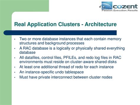 Ppt Scalability And Reliability Using Oracle Real Application