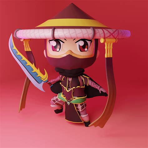 Chibi Character R Blender
