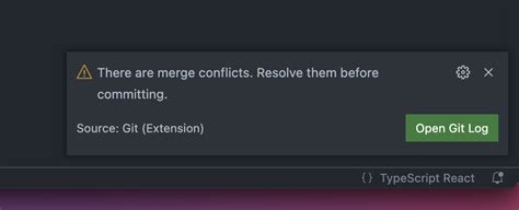 Merge Editor Conflict Notification Should Be Actionable Issue Microsoft Vscode GitHub