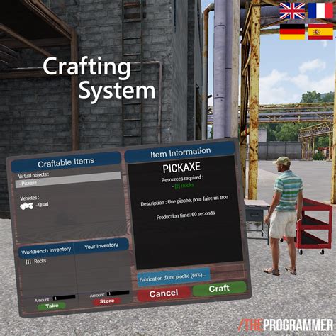 Crafting System The Programmer