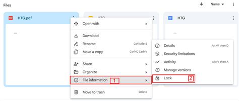 How To Lock Files For Editing In Google Drive To Prevent Unwanted Changes