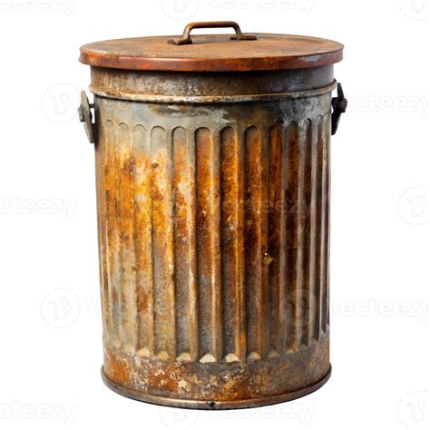Old Rusty Tin Can 65388855 Png