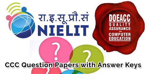 Ccc Sample Question Paper Previous Year Mcqs With Answers Set B