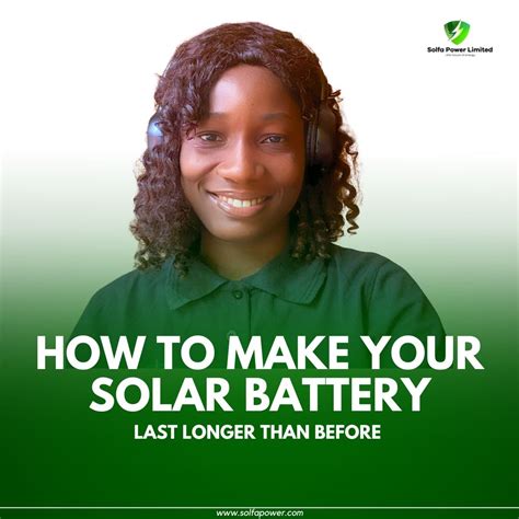 How To Avoid Deep Discharges In Solar Power Solfa Power Limited Posted On The Topic Linkedin