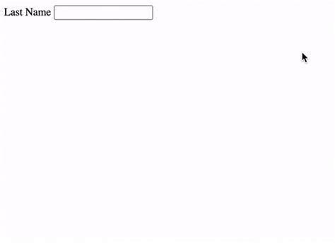 How To Autocomplete The Values For Last Name Or Family Name Fields In An Input HTML Element