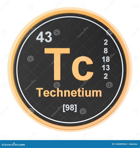 Technetium Transition Metals Chemical Element Of Mendeleev S