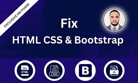 Fix Html Css Bootstrap And Responsive Issues In An Hour By Fic999 Fiverr