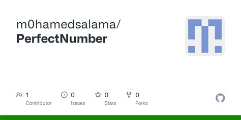 Github M0hamedsalamaperfectnumber