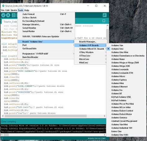 Latihan Menulis Di Lcd Memakai Tinkercad ~ Ddc Official