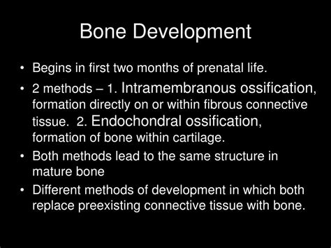 Bone Growth And Development Biology For Majors Ii