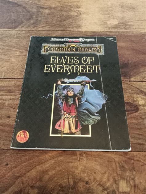 Forgotten Realms Elves Of Evermeet Tsr 9430 Adandd 1994