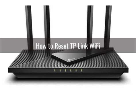 How To Reset A WiFi Router Ready To DIY