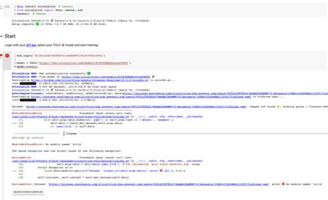 Ultralytics HUB Dataset YAMLs Require Updating To YOLOv Format Issue Ultralytics Hub
