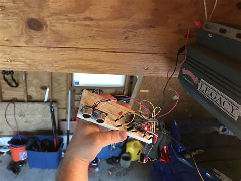 First Functional Project Simple Garage Door Monitor And Controller