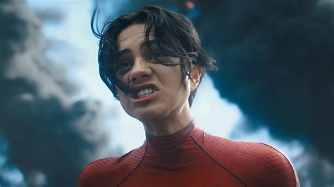 The Flash S Sasha Calle Went Super Fan Girl Over This Piece Of Movie Merch