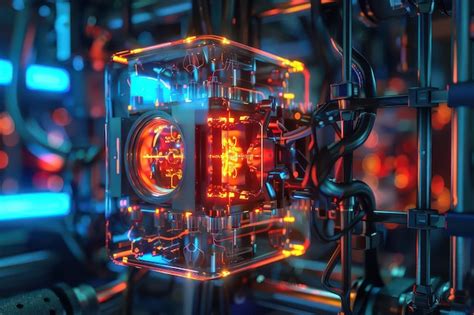 High Efficiency Quantum Coherence Device Premium Ai Generated Image