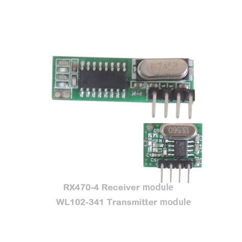 1r 1t 433mhz Rf Vevő és Adó Modul 433mhz Távvezérlés Arduino Uno