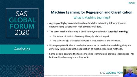 Sas Tutorial Machine Learning In Sas For Regression And