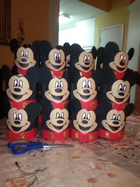 Dulceros De Mickey Mouse Como Hacer Dulcero De Foami De Mickey Mouse